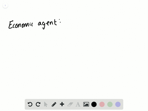 ⏩SOLVED:What are the four basic types of economic agent? | Numerade