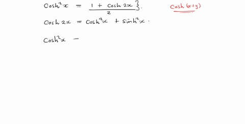 SOLVED:Verify the identity. tanh^2 x+sech^2 x=1
