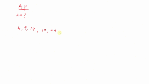 SOLVED:Determine whether or not the sequence is arithmetic. If it is, find the common difference ...