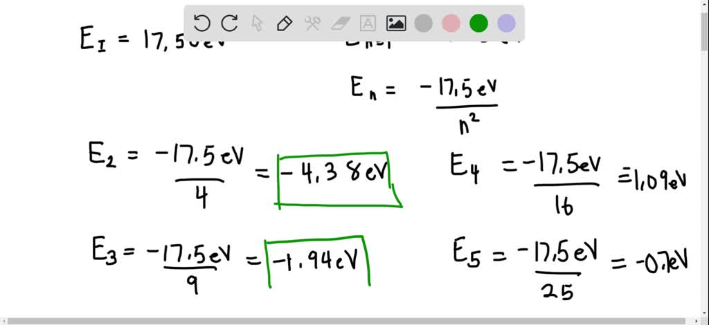 Solved In A Set Of Experiments On A Hypothetical One Electron Atom You