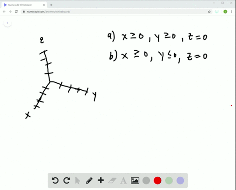 SOLVED:In Exercises 1-16, give a geometric description of the set of ...