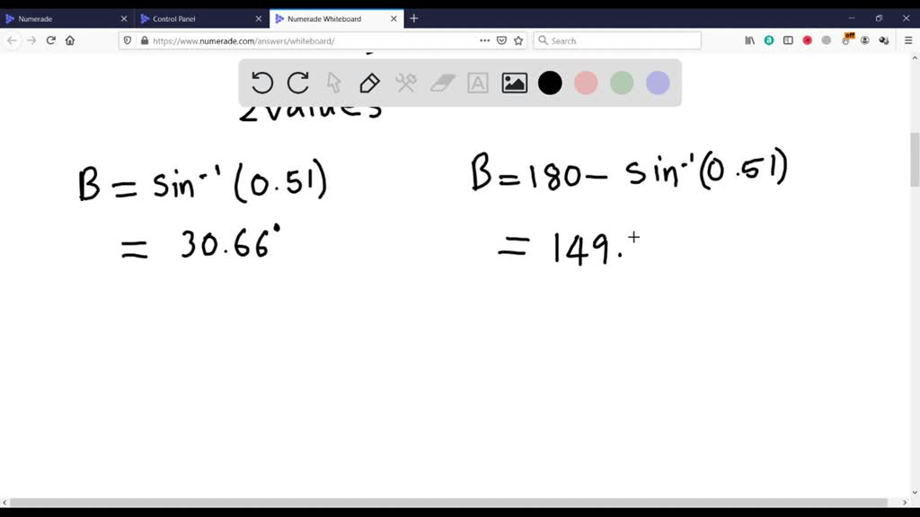 SOLVED:Two sides and an angle are given. Determine whether the given information results in one ...