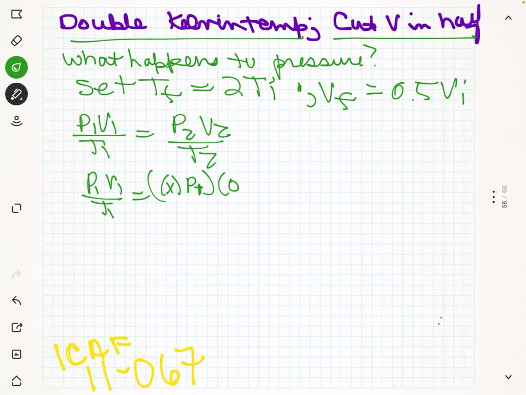 ⏩SOLVED:The Kelvin temperature of a gas is doubled. At the same… | Numerade