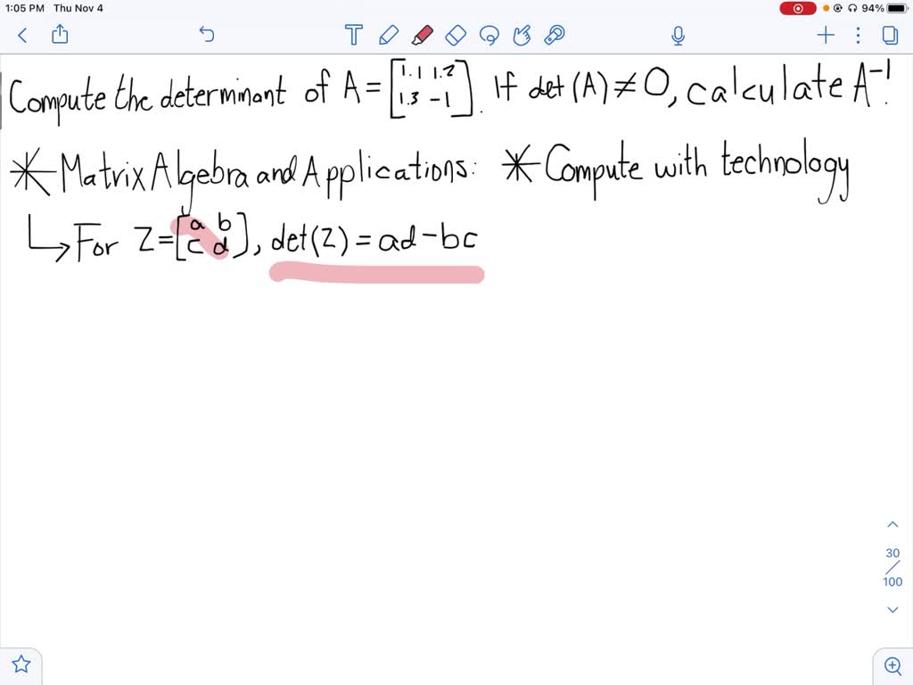 SOLVED:Use technology to find the inverse of the given matrix (when it exists). Round all ...