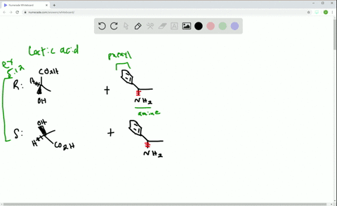 SOLVED:What stereoisomers would result from reaction of ( = )-lactic ...