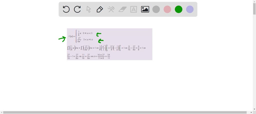 SOLVED: The continuous random variable X has probability density function f(x) given by f(x)={ a ...