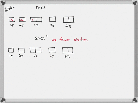 ⏩SOLVED:Construct the molecular orbital diagram for SrCl. Would you ...