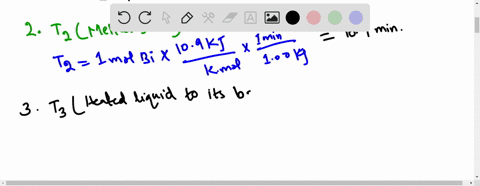 SOLVED:The triple point temperature of bismuth is 544.5 K and the ...