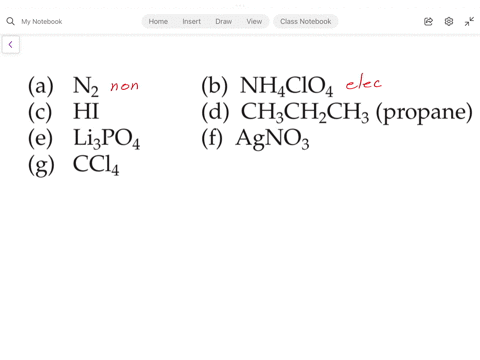 SOLVED:Indicate whether each compound is an electrolyte or a ...