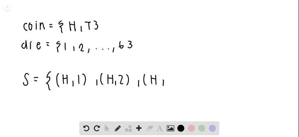 SOLVED:The sample spaces are too big to write down in full. In these ...