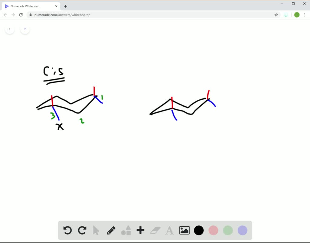 SOLVED:Why is a 1,3 -cis disubstituted cyclohexane more stable than its trans isomer?