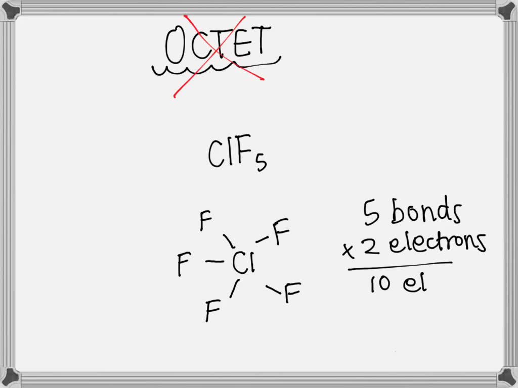 SOLVED:SF6, ClF5, and XeF4 are three compounds whose central atoms do ...