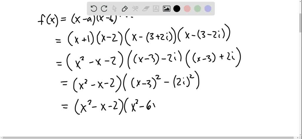 Find a polynomial function f(x) of least degree having only real coefficients and zeros as given ...