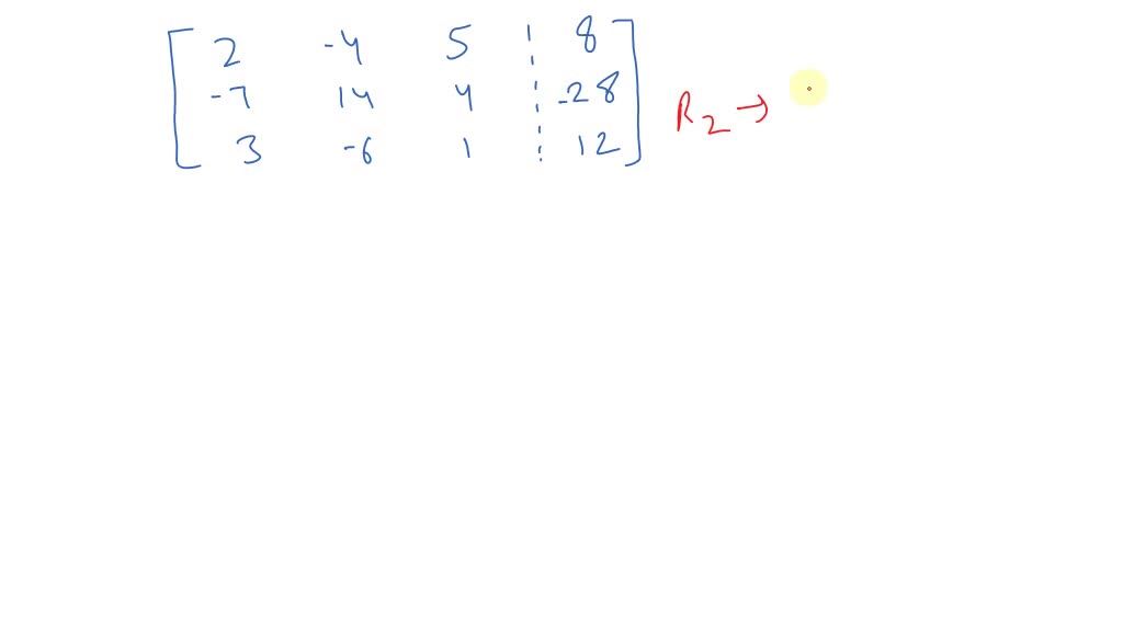 SOLVED:(a) determine whether the nonhomogeneous system A 𝐱=𝐛 is ...
