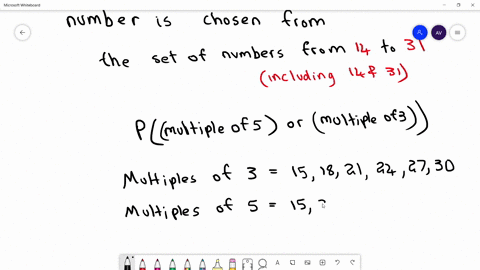 SOLVED:A number is chosen at random from the set of numbers from 14 to ...