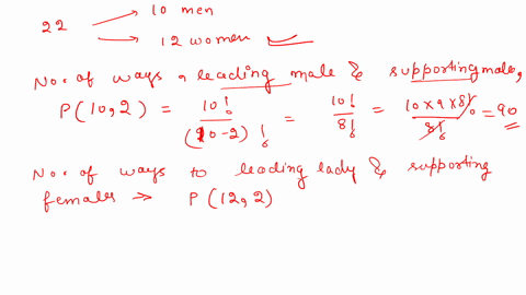SOLVED:Solve these exercises by using the appropriate counting principle(s). A group of 22 ...