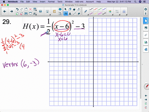 SOLVED:Sketch the graph of each quadratic function. Label the vertex, and sketch and label the ...
