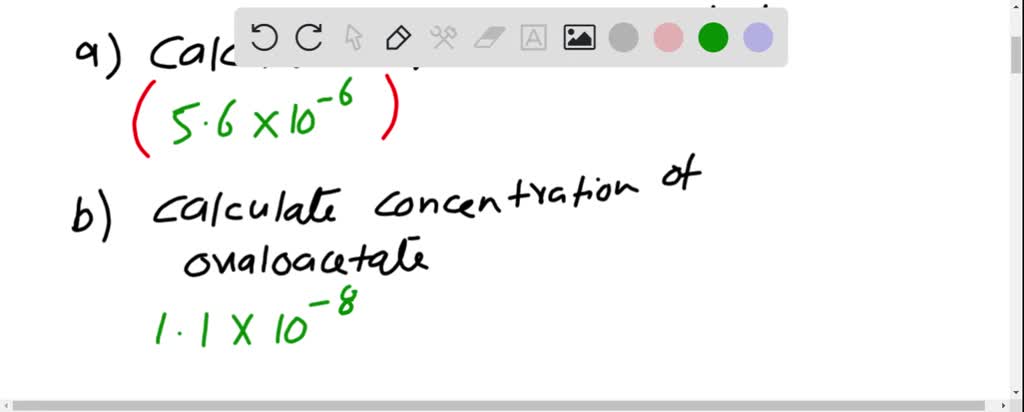 SOLVED:Formation of Oxaloacetate in a Mitochondrion In the last ...