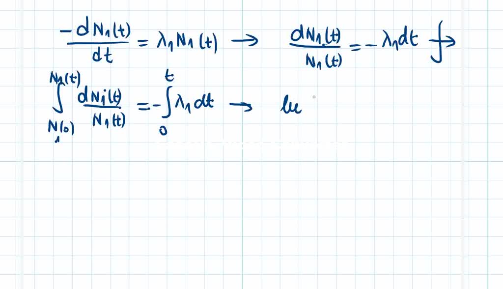 Consider a fictitious two-step decay series analogous to the more ...