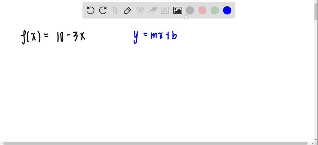 A function is given by a table of values, a graph, a formula, or a verbal description. Determine ...