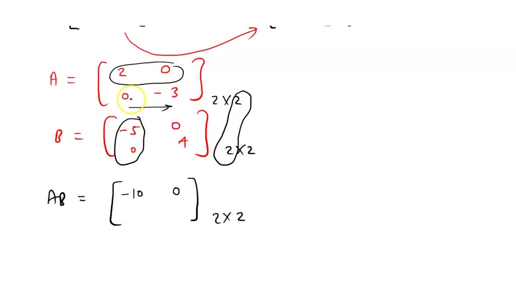 ⏩SOLVED:Find the matrix product A B if A and B are as given in the… | Numerade