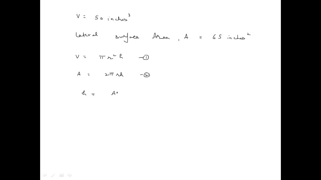 SOLVED Approximate Graphically The Radius And Height Of A Cylindrical solved-approximate-graphically-the-radius-and-height-of-a-cylindrical