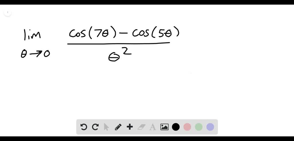 plot the function and use the graph to estimate the value of the limit ...
