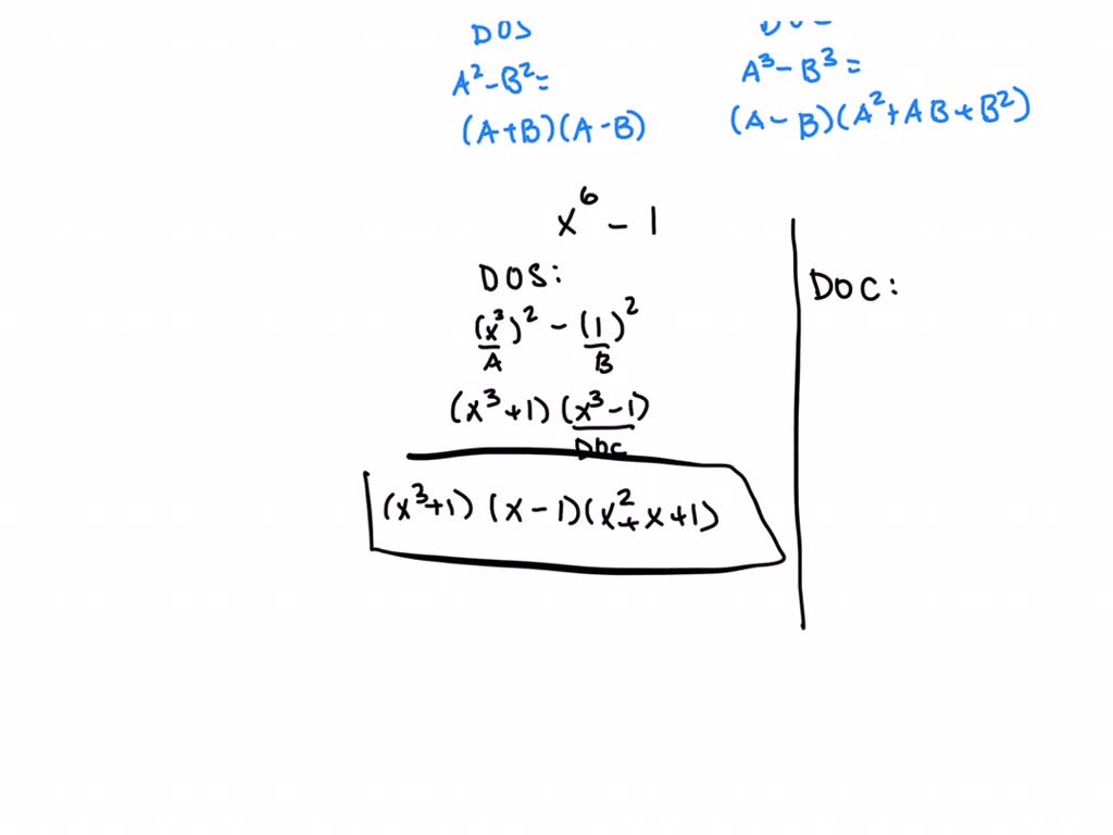 ⏩SOLVED:If a binomial falls into both categories, difference of… | Numerade