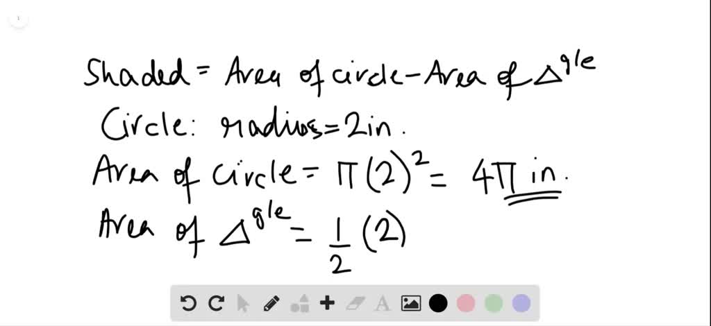 Find the shaded area. Round to the nearest tenth, if necessary. CAN'T ...