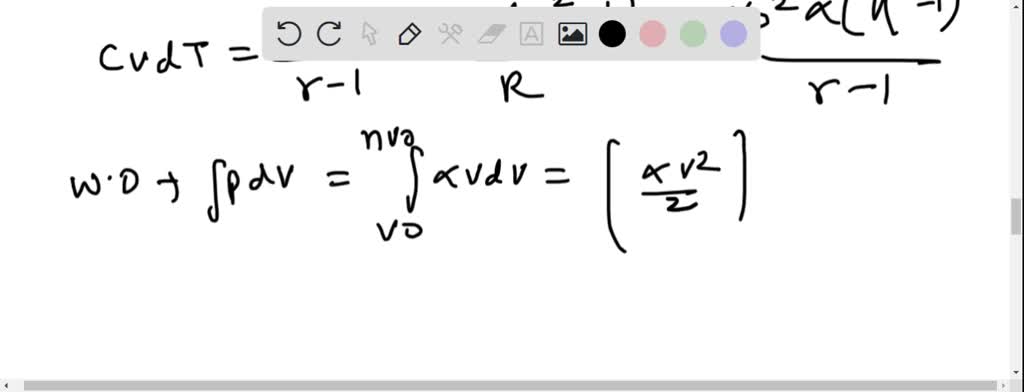 SOLVED:An ideal gas, whose adiabatic exponent is γ, is expanded ...