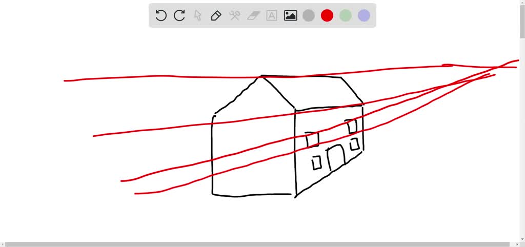 One-point perspective drawings use lines to convey depth in a picture ...
