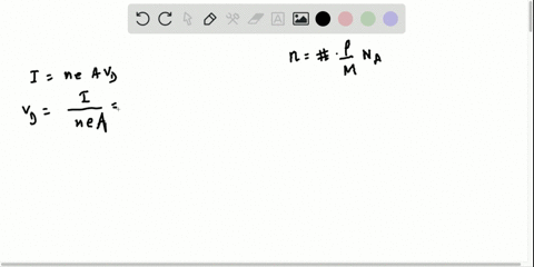 SOLVED:A copper wire of cross-sectional area 1.00 mm^2 has a current of ...