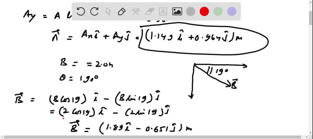 ⏩solved Express Each Of The Vectors In Figure 3 38 In Unit Vector