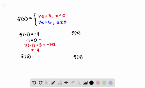 SOLVED:For the following exercises, given each function f , evaluate f ...