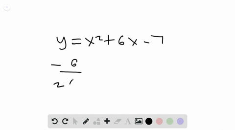 SOLVED:Find the vertex of each parabola by completing the square. y=x^2 ...