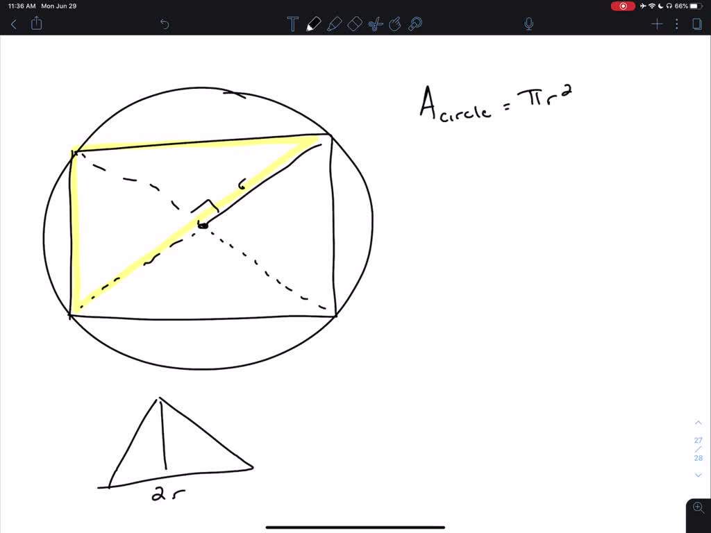 solved-a-square-is-inscribed-in-a-circle-what-is-the-ratio-of-the