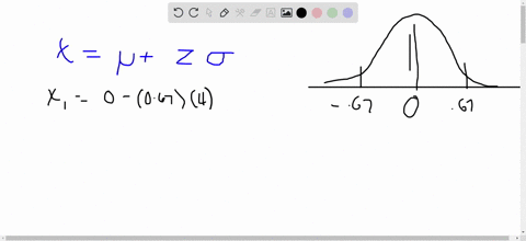 SOLVED:A variable is normally distributed with mean 10 and standard deviation 3. a. Determine ...