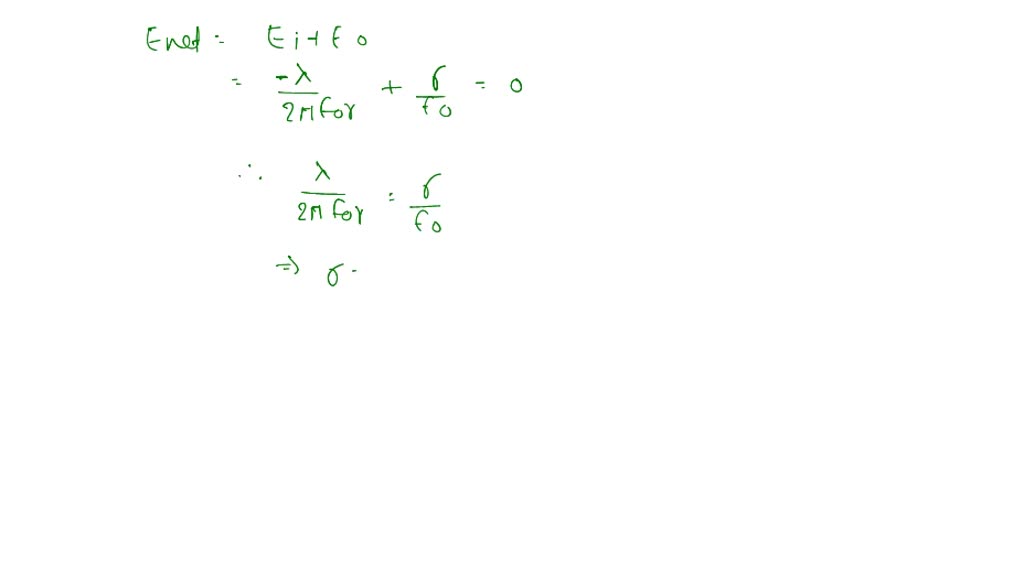 SOLVED:A long, straight wire has fixed negative charge with a linear ...