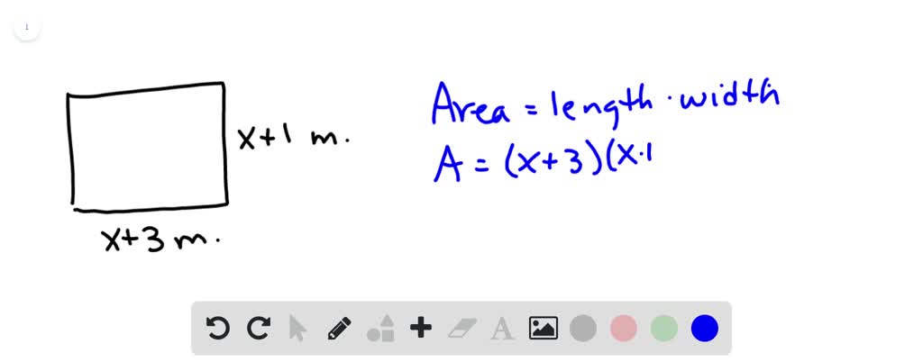 SOLVED:Solve the given problems. The length of a piece of rectangular ...