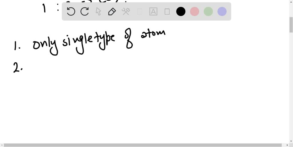 SOLVED:List the major points in Dalton's atomic theory.