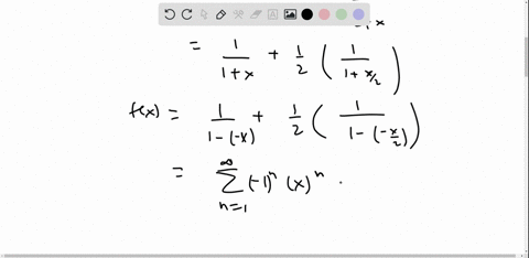 SOLVED:11-12 Express the function as the sum of a power series by first using partial fractions ...