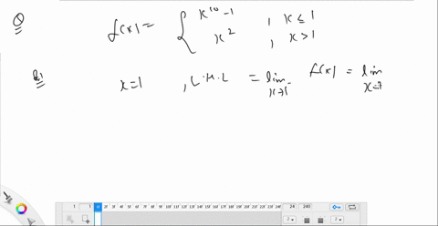 VIDEO solution:Find all points of discontinuity of f, where f is defined by f(x)={ x^10-1, if x ...