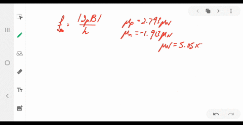 ⏩SOLVED:The radio frequency at which a nucleus displays resonance ...