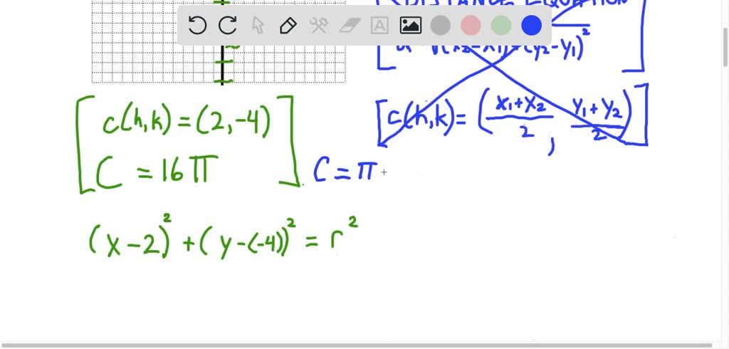 SOLVED: 'Find the standard form of the equation of the circle with ...