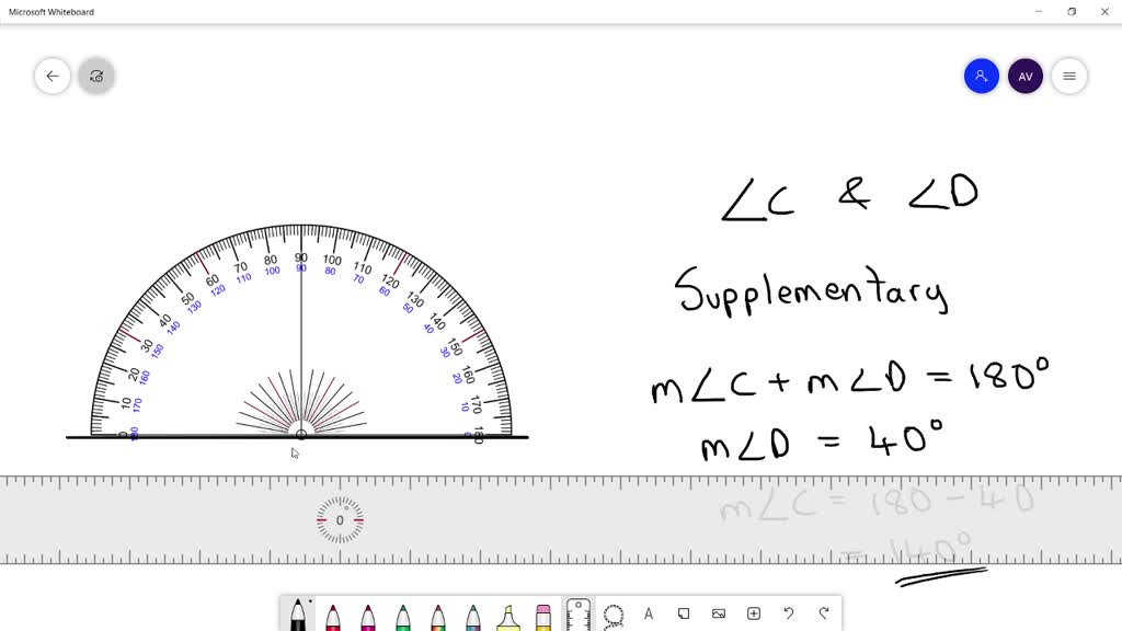 SOLVED:Draw and carefully label the figures. Use the appropriate marks ...