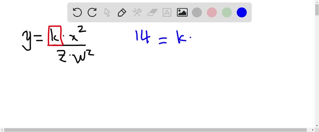 SOLVED:Construct a mathematical model given the following. y varies directly as the square of x ...