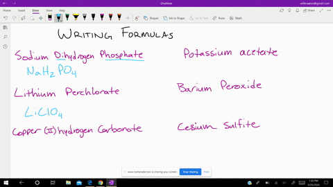 SOLVED:Write the formula for each of the following ionic substances. a. sodium dihydrogen ...