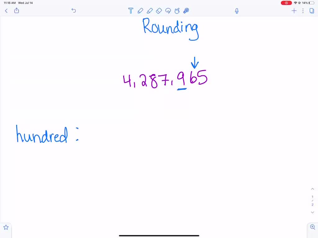 SOLVED In The Following Exercises Round Each Number To The Nearest