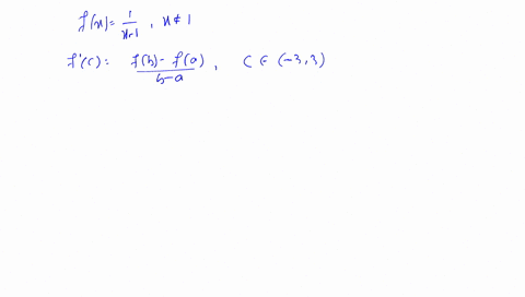SOLVED:A function f defined on [-3,3] such that f is continuous everywhere except at x=1 ...