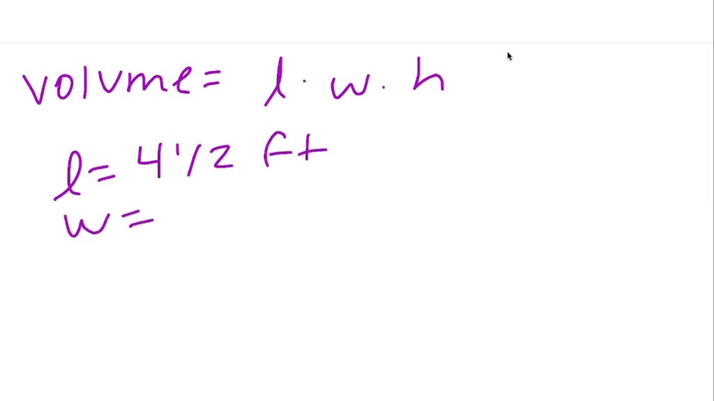 ⏩SOLVED:Calculate the volume of a rectangular box with dimensions 41… | Numerade